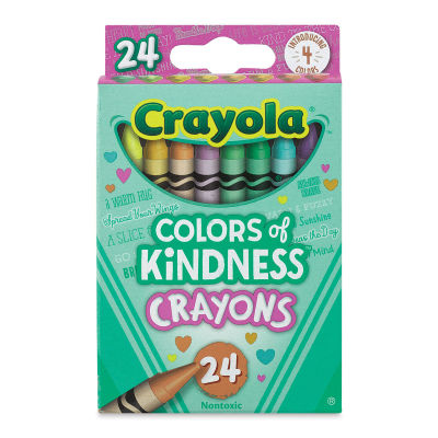 Crayola Crayons - Colors of Kindness, Set of 24 | BLICK Art Materials