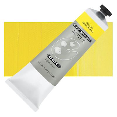 Blick Artists' Acrylic - Yellow Medium Azo, 4.65 oz tube| Utrecht Art ...