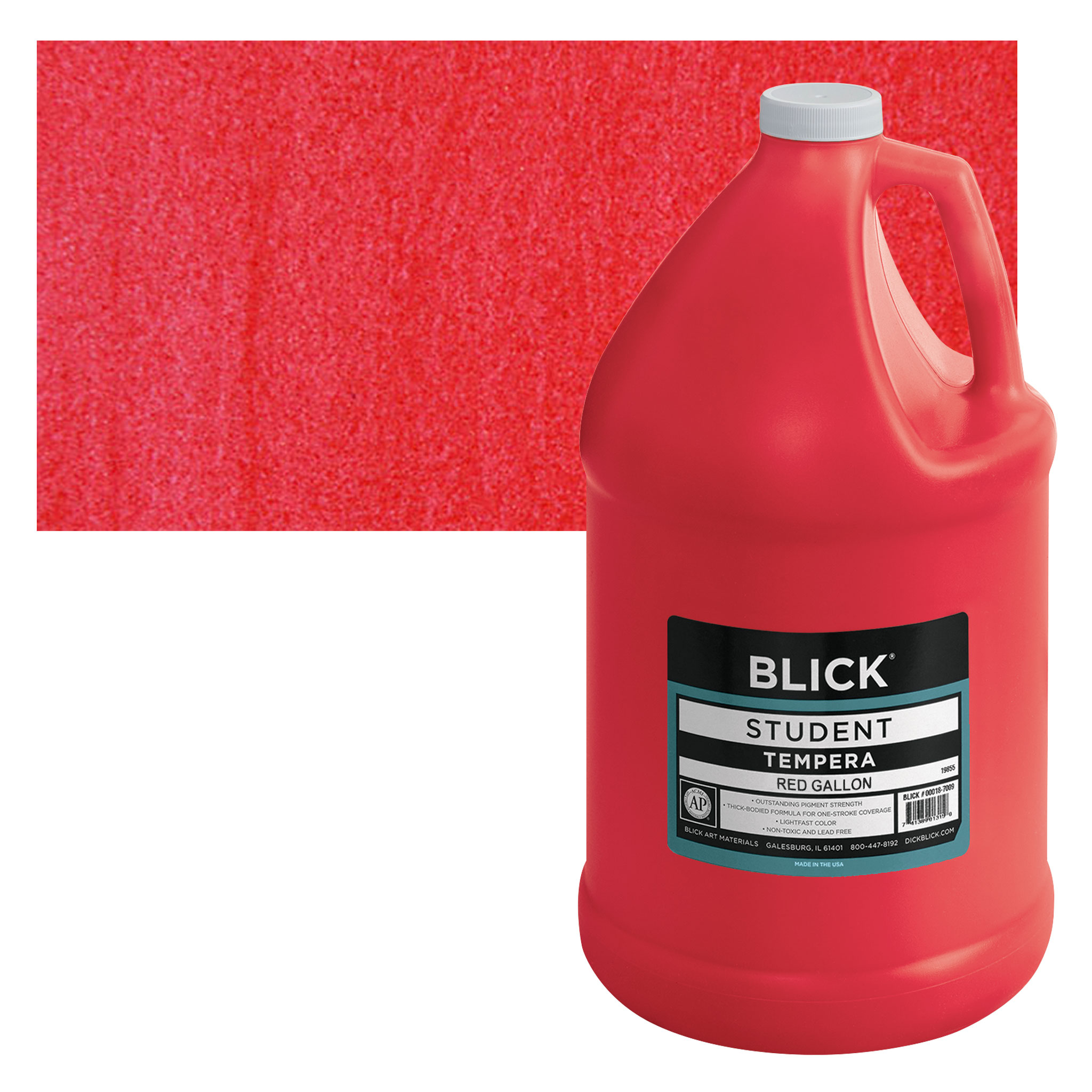 Blick Student Grade Tempera - Red, Gallon | BLICK Art Materials