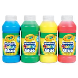 Crayola Washable Color Glue | BLICK Art Materials