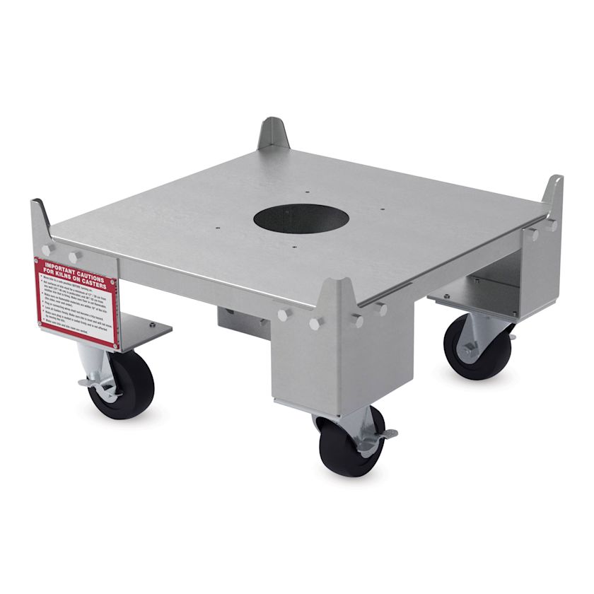 L&L Rolling Kiln Stands | BLICK Art Materials