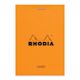 Rhodia Top-Stapled Notepad - Orange, Ruled, 3" x 4" | BLICK Art Materials