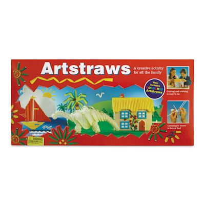 Artstraws Paper Tubes - Assorted Colors, Pkg of 300 | BLICK Art Materials