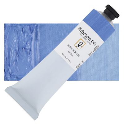 Shiva Signature Artist Oil Color - King's Blue, 150 ml Tube | BLICK Art ...