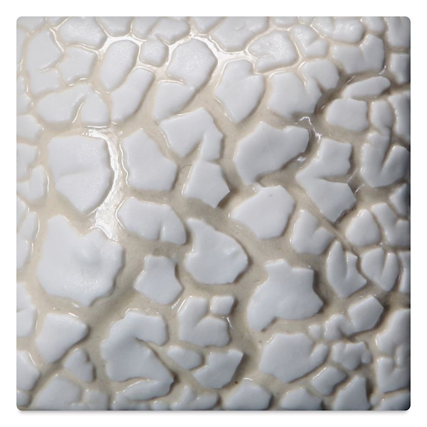 Mayco Stoneware Mudcrack Glaze - White, Pint | BLICK Art Materials