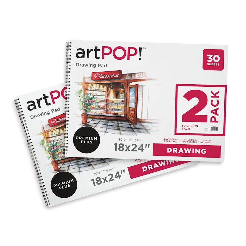 artPOP! Premium Pads - 18" x 24", Pkg of 2 | BLICK Art Materials