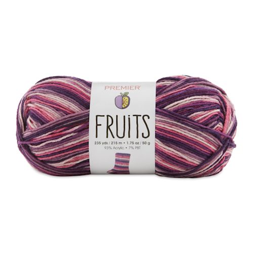 Premier Yarn Fruits Yarn - Plum | BLICK Art Materials