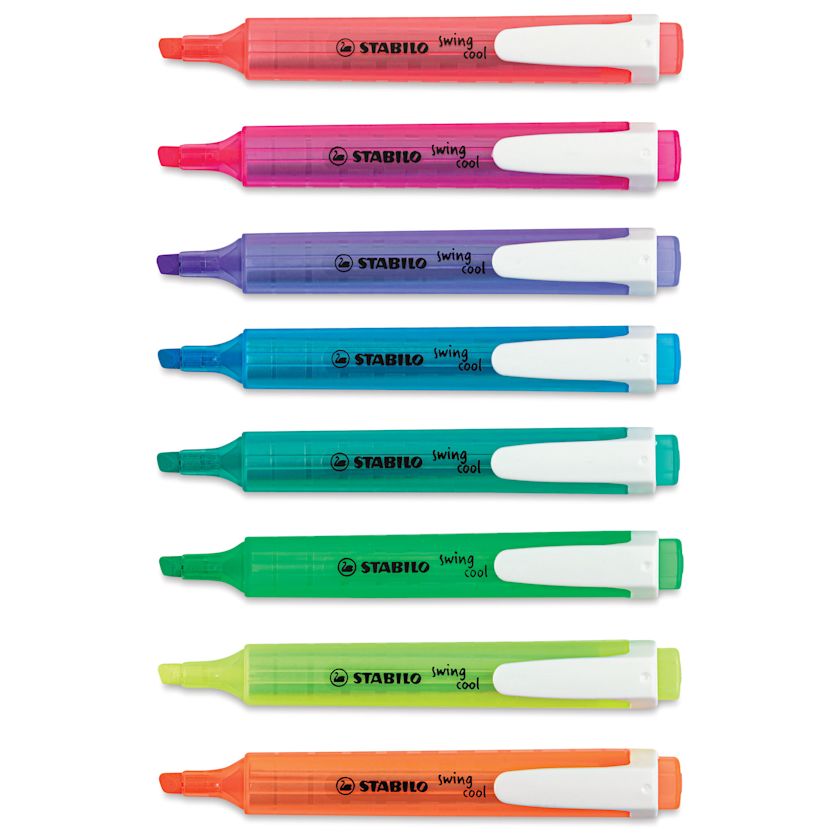 Stabilo Swing Cool Highlighter Sets | BLICK Art Materials