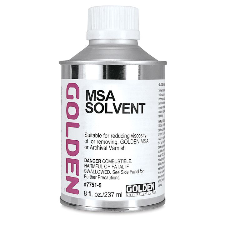 Golden MSA Solvent - 8 oz can | BLICK Art Materials