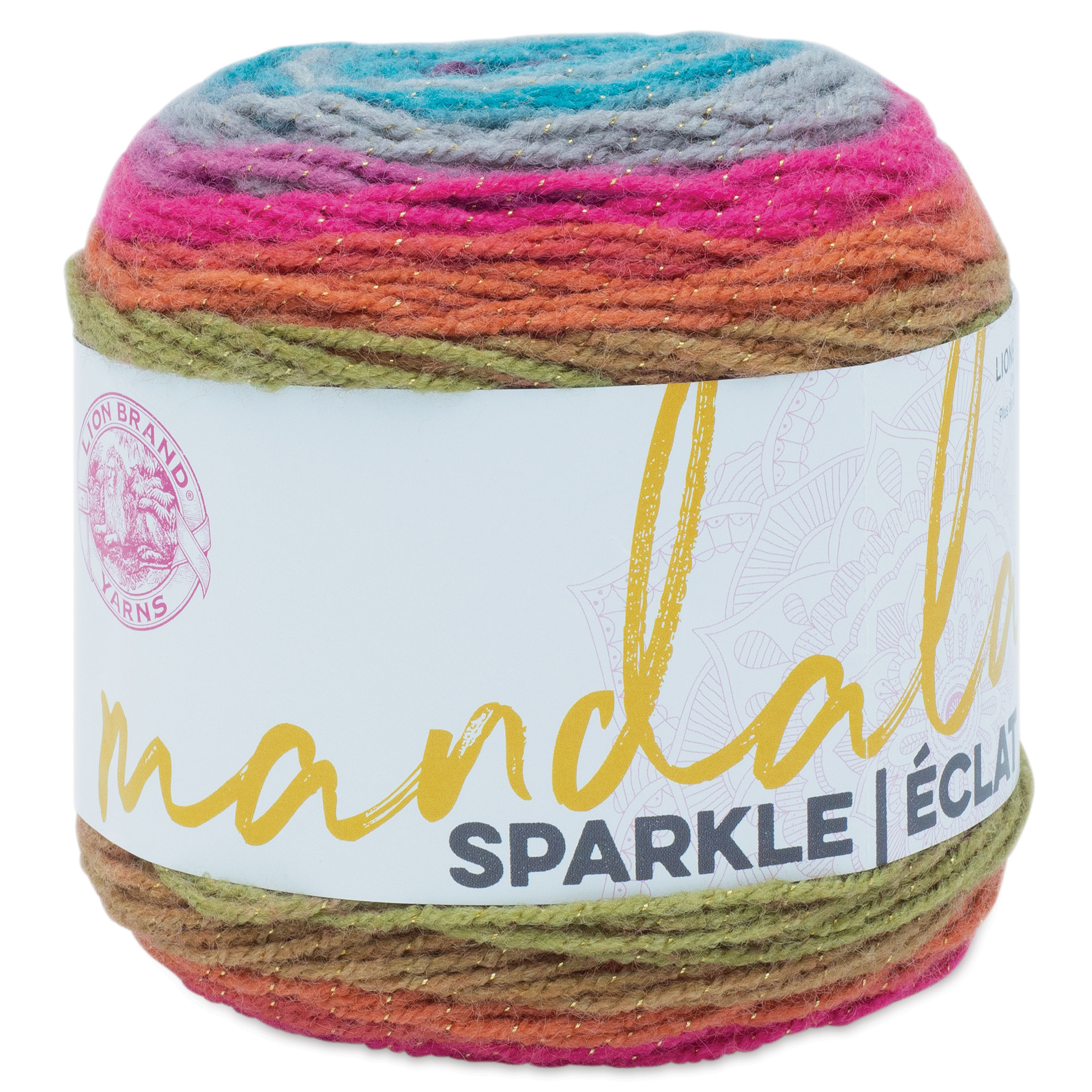 Lion Brand Mandala Sparkle Yarn - Astrid | BLICK Art Materials