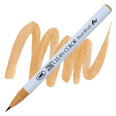 Kuretake Zig Clean Color Real Brush Pen - Beige | BLICK Art Materials