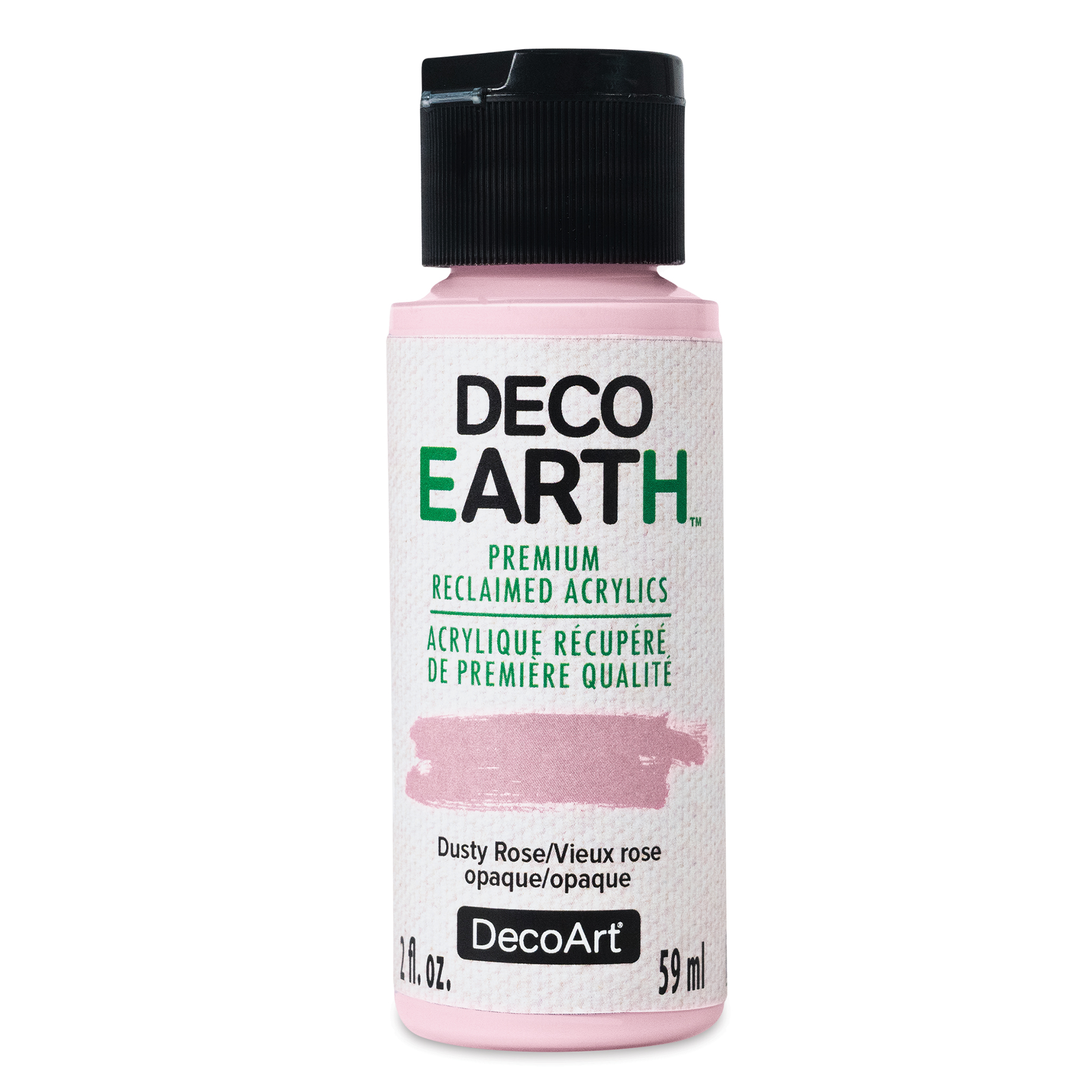 DecoArt DecoEarth Premium Reclaimed Acrylic Paint - Dusty Rose, 2 oz ...