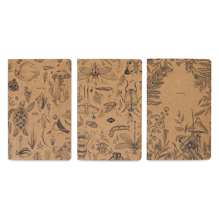 Denik Science Skinny 3-Pack Notebooks | BLICK Art Materials