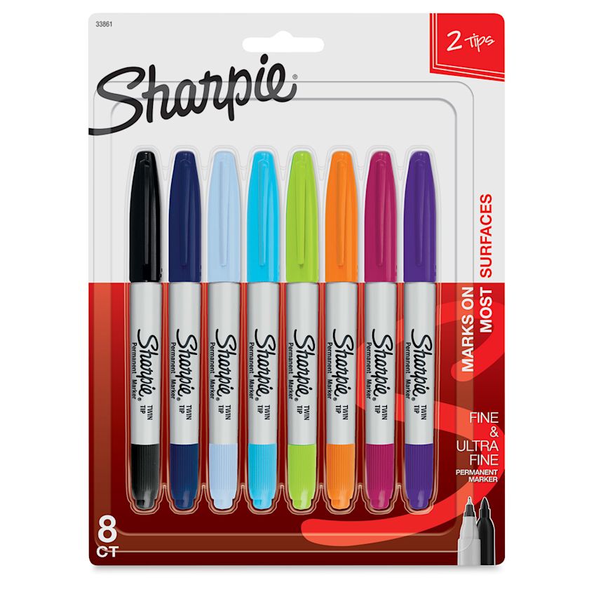 Sharpie Twin-Tip Markers and Sets | BLICK Art Materials