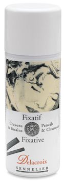 Sennelier Delacroix Spray Fixative for Pencils and Charcoals | BLICK ...