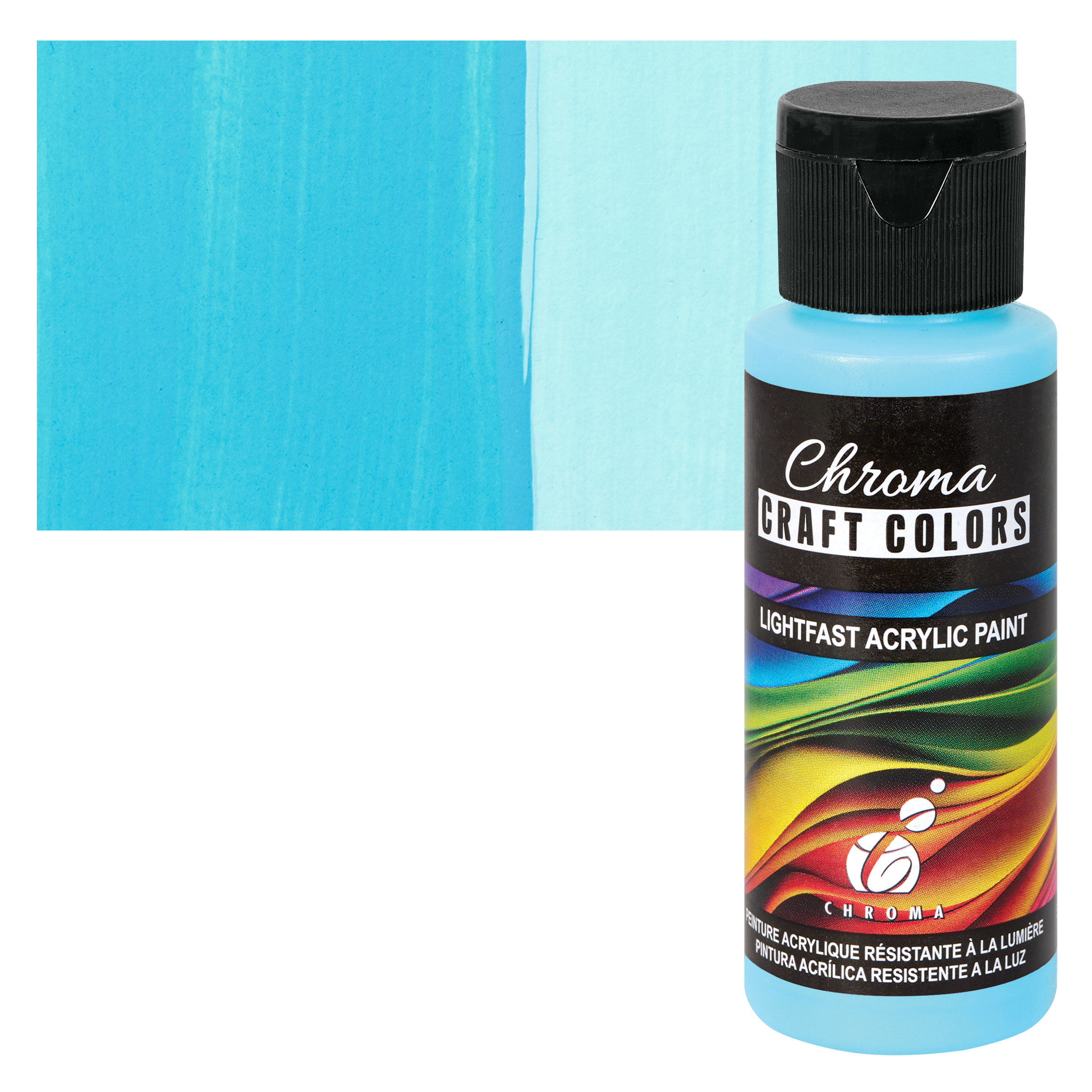Chroma Craft Colors Acrylic Paint - Blue Sky, 2 oz | BLICK Art Materials