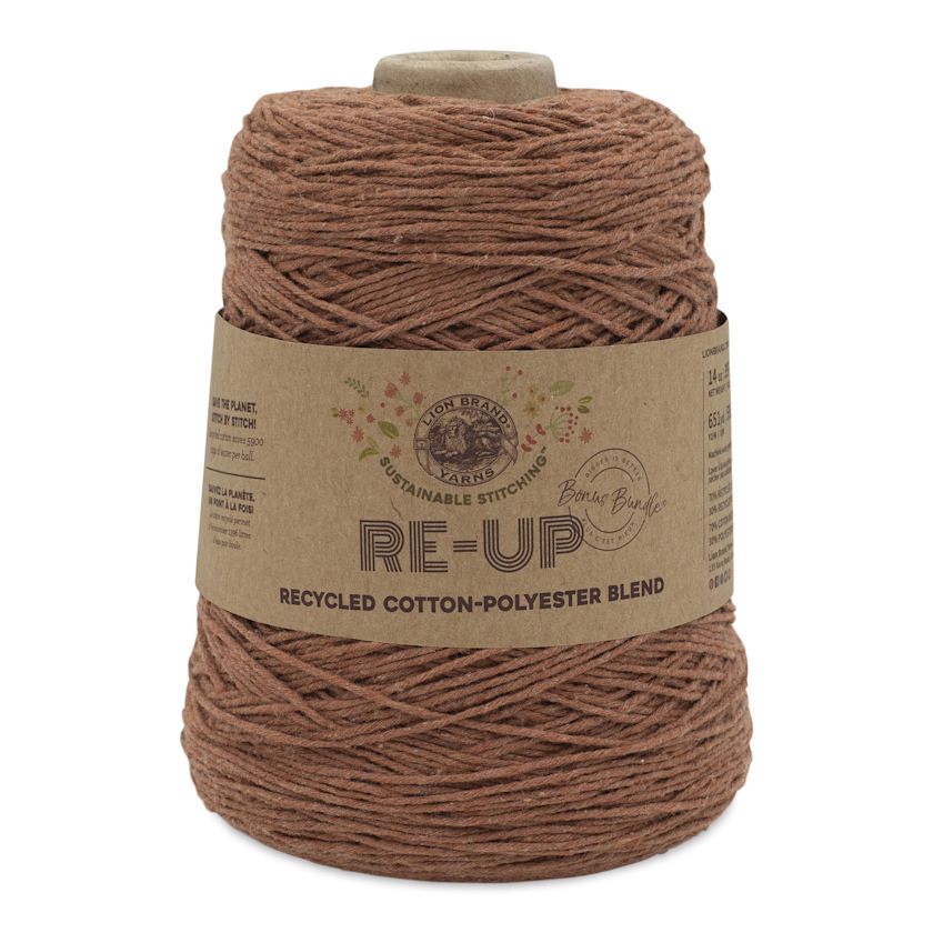 Lion Brand Re-Up Bonus Bundle Yarn - Rust, 651 yds | BLICK Art Materials