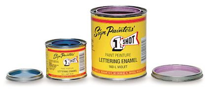 1-Shot Lettering Enamel Paints | BLICK Art Materials