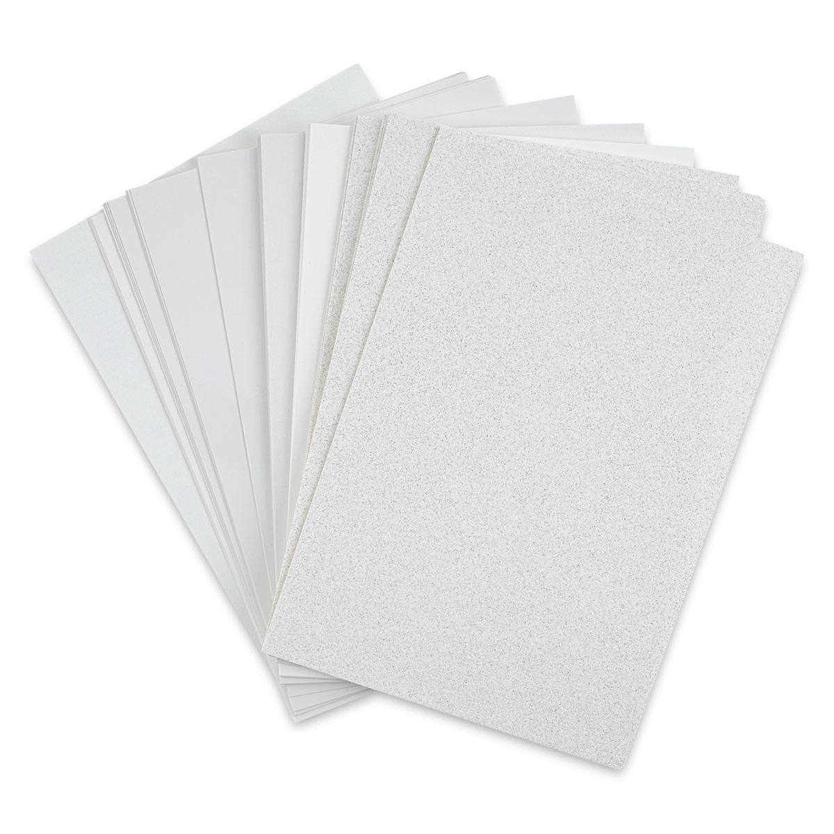 Sizzix Surfacez Opulent Cardstock - Ivory, Package of 50 Sheets, 8"W x ...
