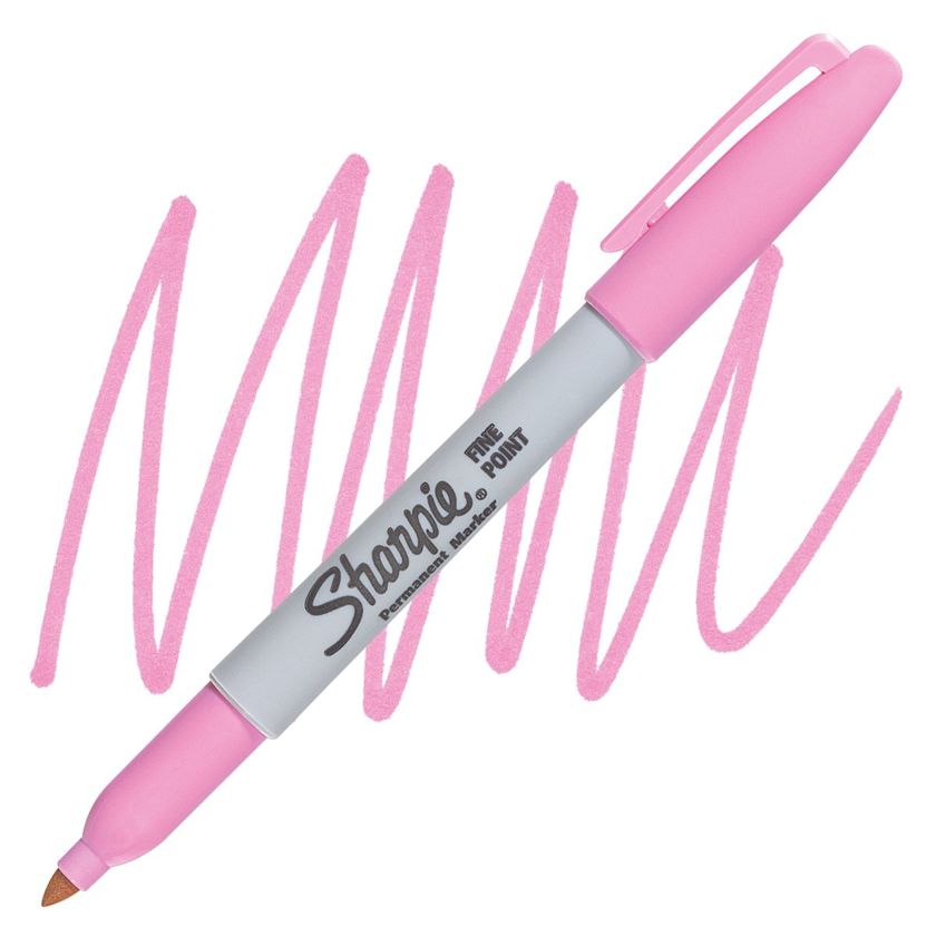 Sharpie Fine Point Permanent Marker - Pink | BLICK Art Materials
