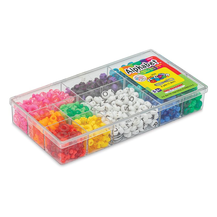The Beadery Alphabet Bead Box | BLICK Art Materials
