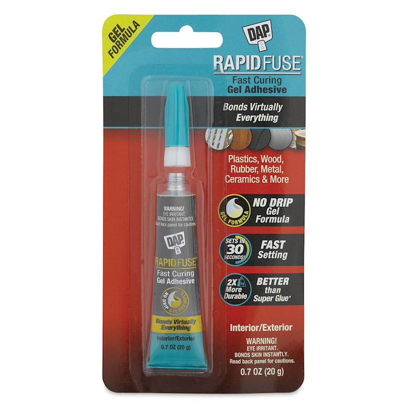 DAP RapidFuse Super Glue Gel Adhesive | BLICK Art Materials