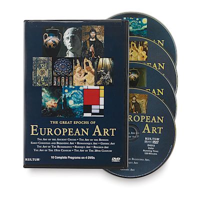 The Great Epochs of European Art DVD Set | BLICK Art Materials