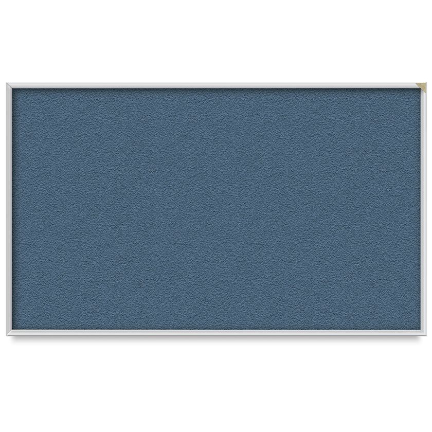 Ghent PremaTak Tackboard - 4 ft x 4 ft, Ocean, Vinyl, Wrapped Edge ...