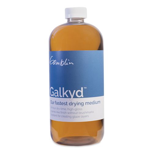 Gamblin Galkyd Medium - 33.8 oz bottle | BLICK Art Materials