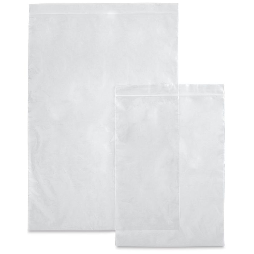 Uline Reclosable Poly Bags | BLICK Art Materials