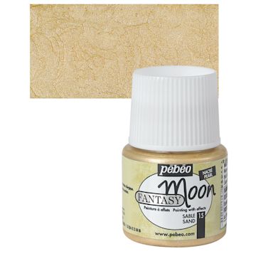 Pebeo Fantasy Moon Paints - sand, 45 ml bottle | BLICK Art Materials