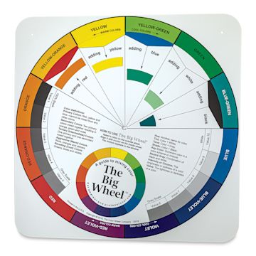 Artist's Color Wheel - The Big Wheel, Classroom Version, 26" | BLICK ...