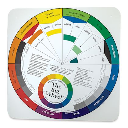 Artist's Color Wheel - The Big Wheel, Classroom Version, 26" | BLICK ...