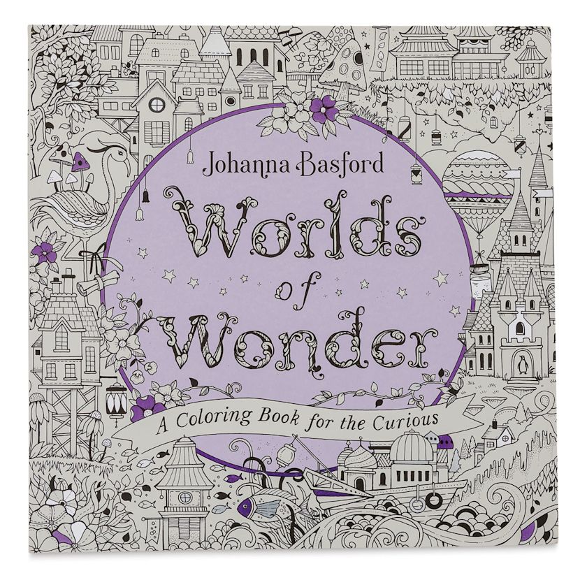 Worlds of Wonder Coloring Book | BLICK Art Materials