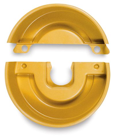 Brent Plastic Splash Pan - Gold | BLICK Art Materials