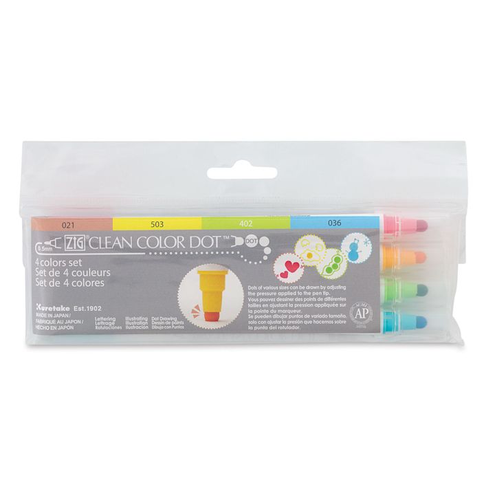 Zig Clean Color Dot Markers and Sets | BLICK Art Materials