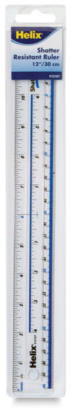 Helix Shatterproof Plastic Ruler | BLICK Art Materials