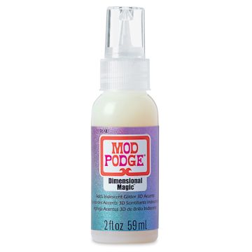 Plaid Mod Podge Dimensional Magic - Iridescent Glitter, 2 oz | BLICK ...