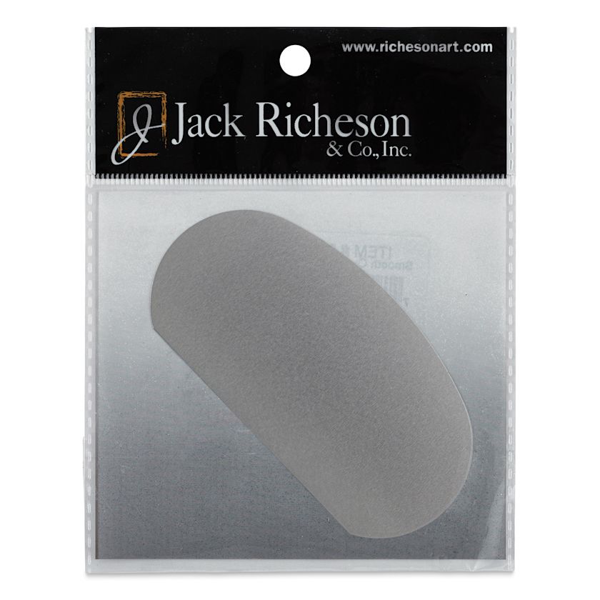 Richeson Stainless Steel Scrapers - Oval, Smooth, 4" x 2" | BLICK Art ...