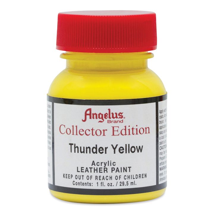 Angelus Leather Paint - 1 oz, Thunder Yellow (Collector Edition ...