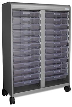 Smith System Cascade Mega-Tower Tote Tray Storage Unit | BLICK Art ...
