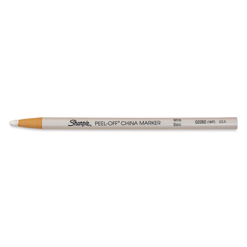 Sharpie Peel-Off China Marker - White | BLICK Art Materials