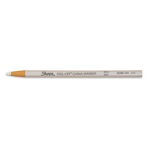 Sharpie Peel-Off China Marker - White | BLICK Art Materials