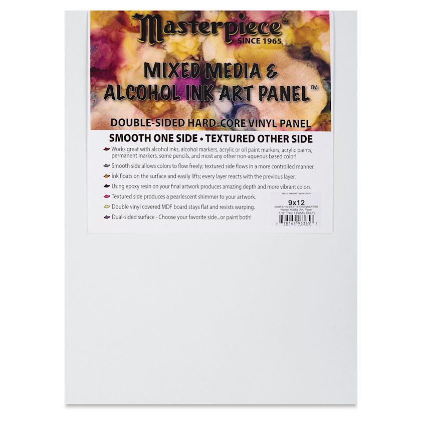 Masterpiece Mixed Media and Alcohol Ink Art Panels | BLICK Art Materials