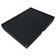 Lineco Folio Archival Storage Box - Black, Faux Leather, 9" x 12 ...