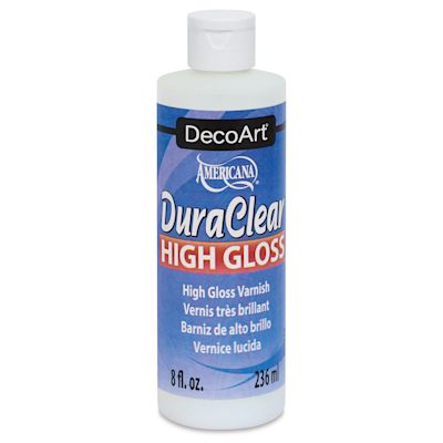 DecoArt Americana DuraClear Varnish - High Gloss, 8 oz | BLICK Art ...