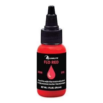 Alumilite Resin Dye - Flo Red, 1 oz | BLICK Art Materials