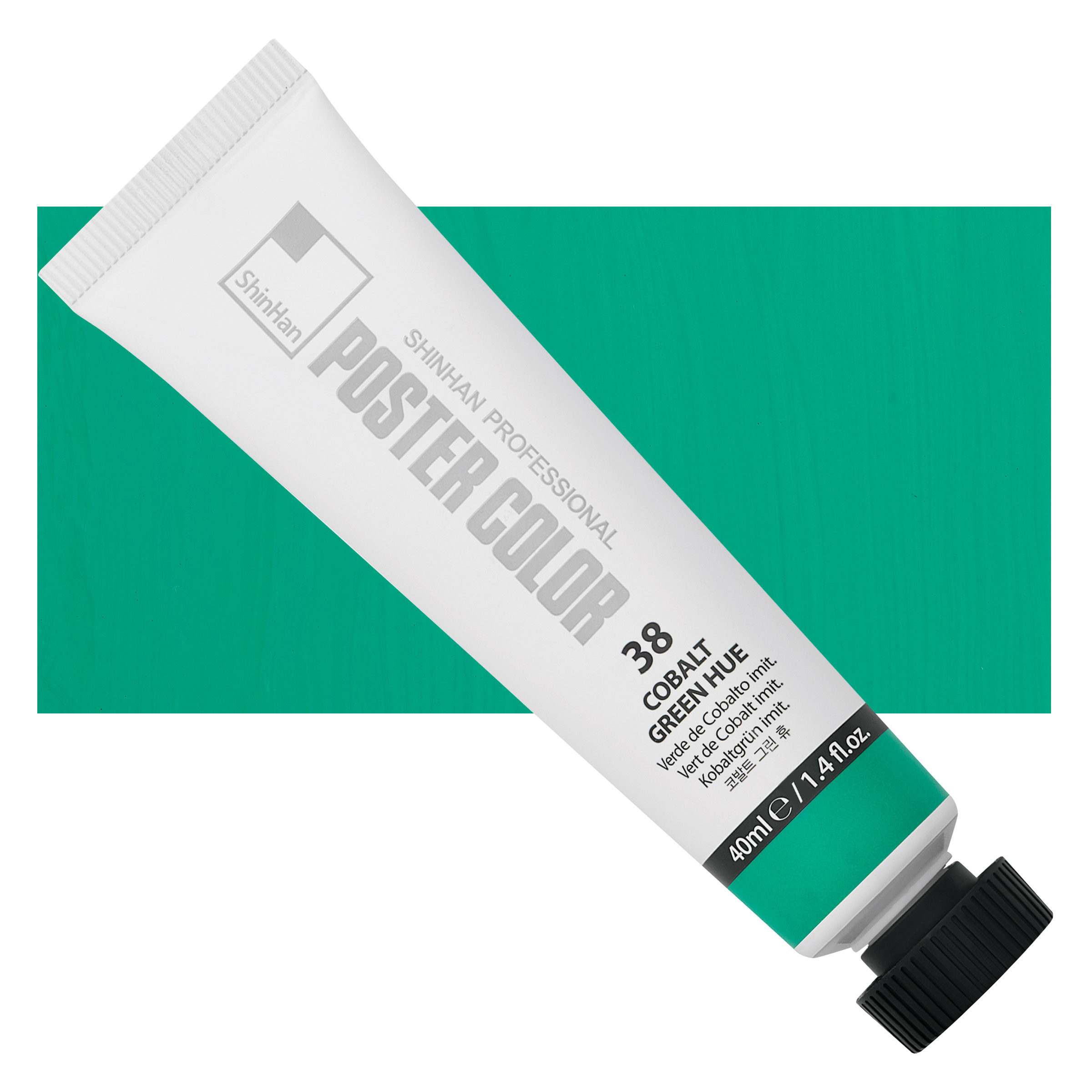 ShinHan Professional Poster Color Paint - Cobalt Green Hue, 40 ml ...