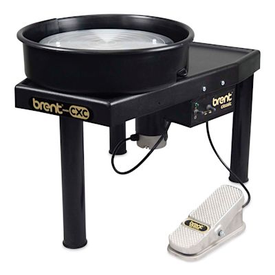 Brent Model CXC Power Wheel, Black | BLICK Art Materials