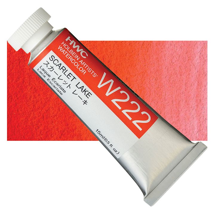 Holbein Artists' Watercolor - Scarlet Lake, 15 ml tube | BLICK Art ...